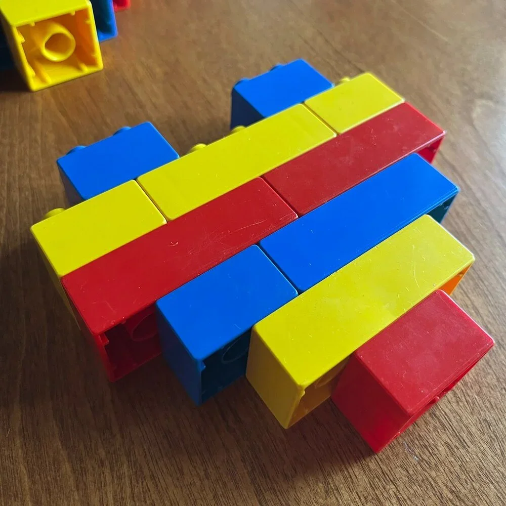 Lego | Toys | Duplo Vintage Primary Hearts | Poshmark